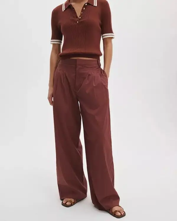 RAG  BONE Rag & Bone Chappell Poplin Trousers