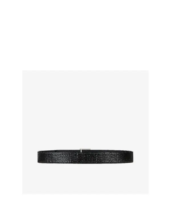 Givenchy 4g Plaque Reversible Belt