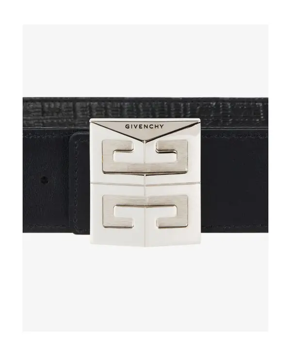 Givenchy 4g Plaque Reversible Belt