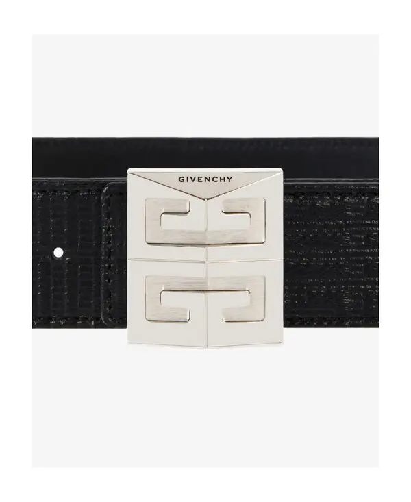 Givenchy 4g Plaque Reversible Belt