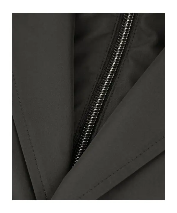 Herno Three-button Jacket With Invisible Zipper - Black