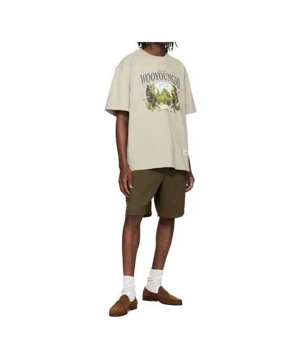 WOOYOUNGMI Twill Shorts
