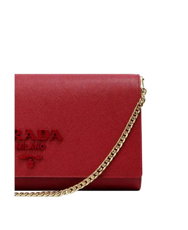 Prada Logo Shoulder Bag