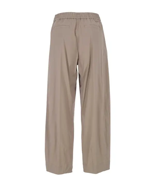 Herno Elastic Waist Balloon Pants - Beige