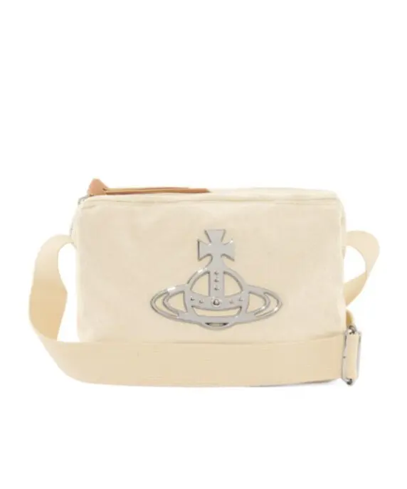 VIVIENNE WESTWOOD Jude Crossbody Bag - Natural
