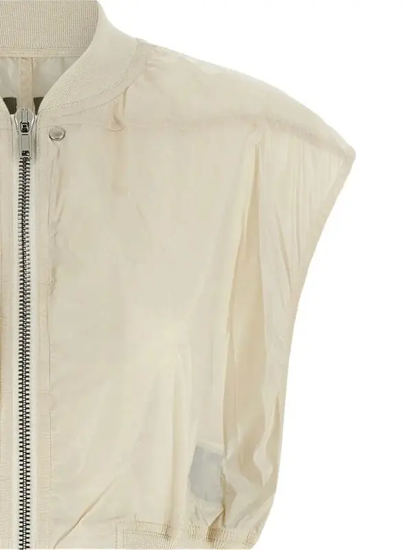 Rick Owens Tatlin Zipped Bomber Vest