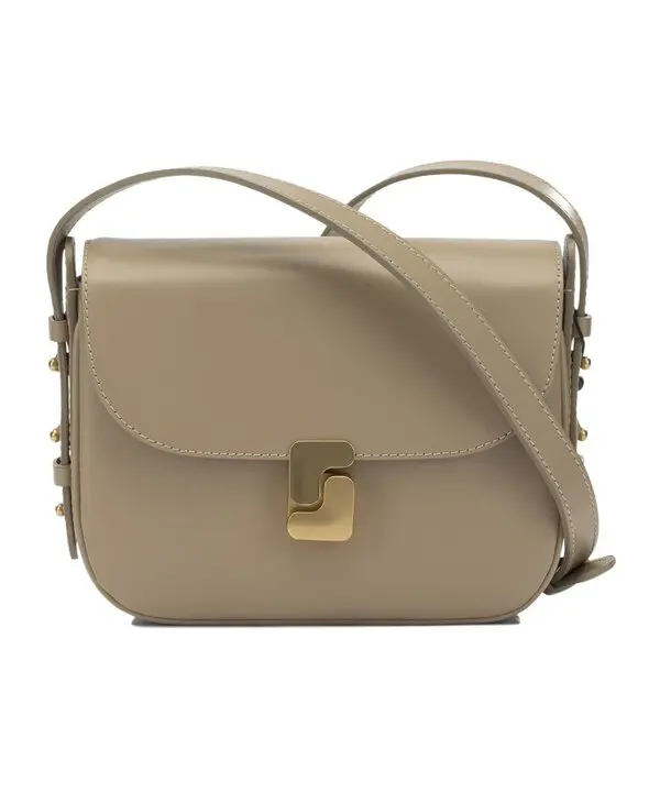 Soeur Bellissima Small Flap Shoulder Bag - Beige