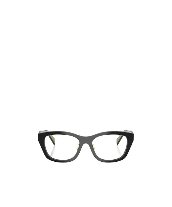 Prada Rectangle Frame Eyeglasses - Black