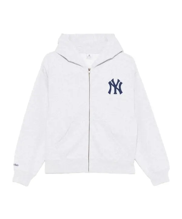 SPORTY  RICH Sporty & Rich Heritage Yankee Zip Hoodie