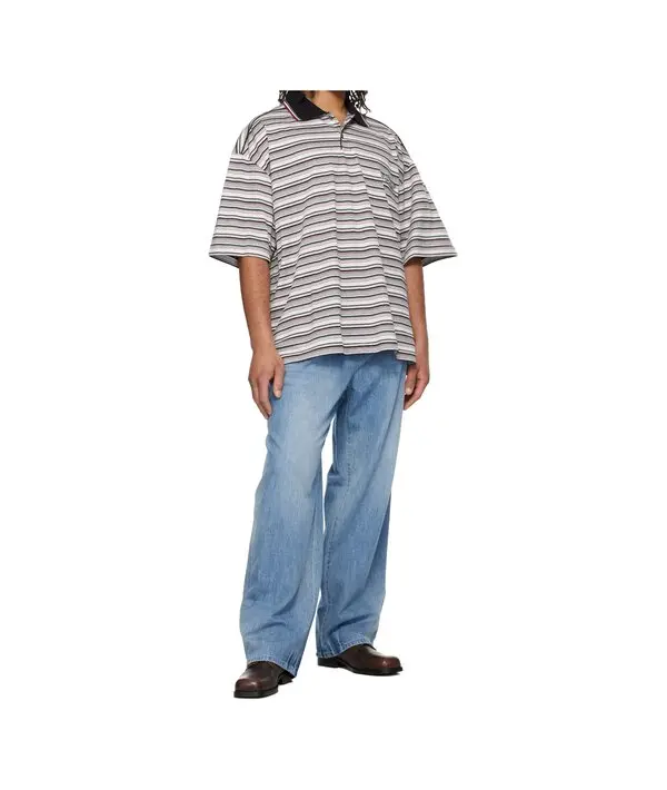 WOOYOUNGMI Lightweight Tapered Jeans - Blue