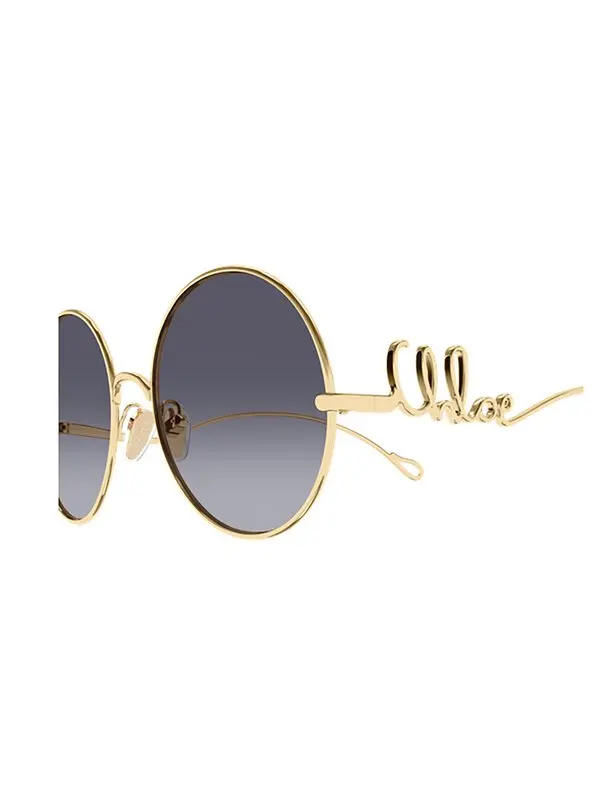 Chloé Eyewear Round Frame Sunglasses - Gray