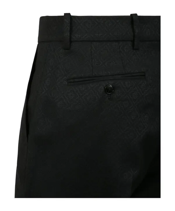Casablanca Monogram Straight-leg Tailored Trousers