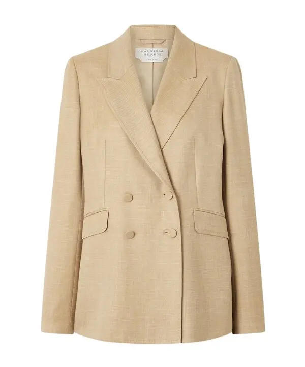 Gabriela Hearst Double-breasted Blazer