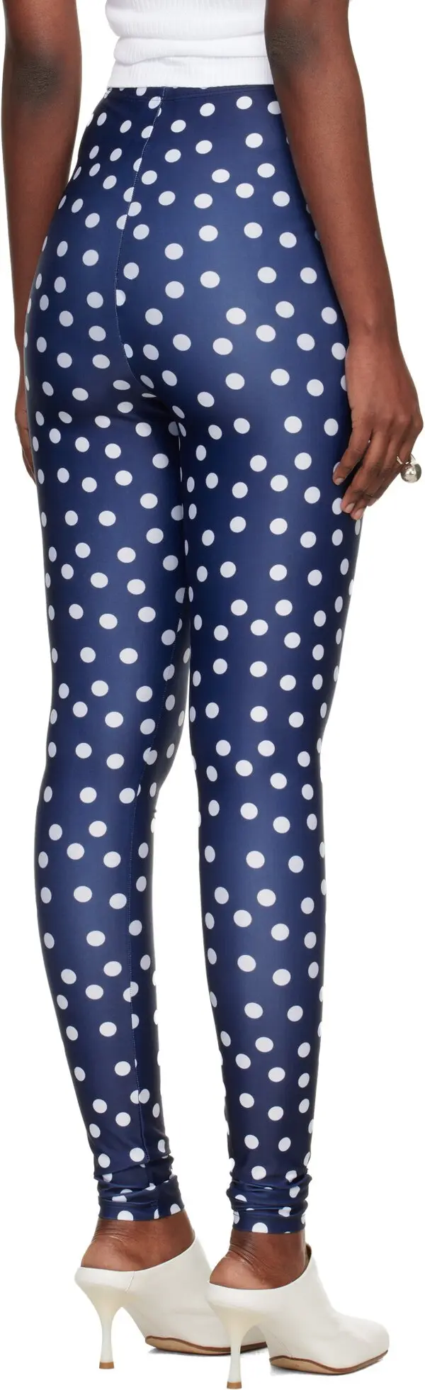 JEAN PAUL GAULTIER Polka Dot Leggings