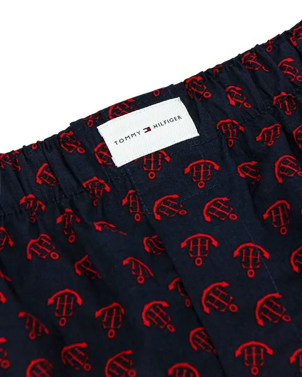 Tommy Hilfiger Printed Boxer Shorts - Black