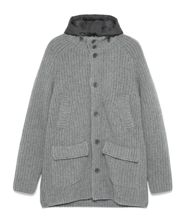 Herno Double-layer Insulated Coat - Medium Grey