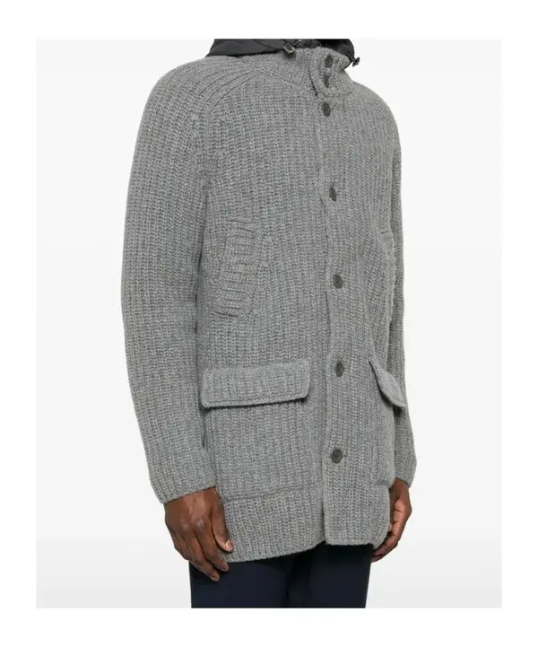 Herno Double-layer Insulated Coat - Medium Grey