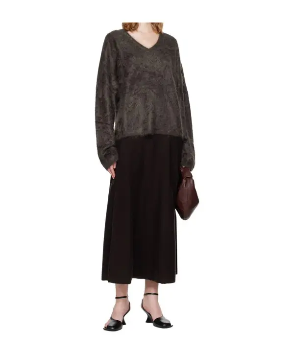 LISA YANG Brushed Cashmere Jumper - Black