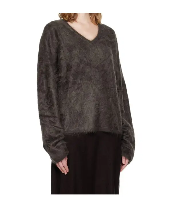 LISA YANG Brushed Cashmere Jumper - Black