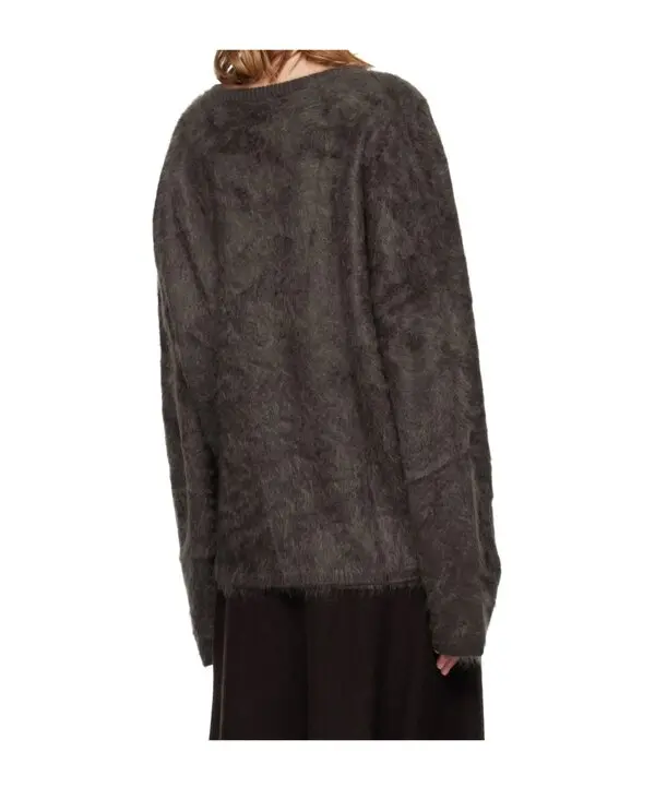 LISA YANG Brushed Cashmere Jumper - Black