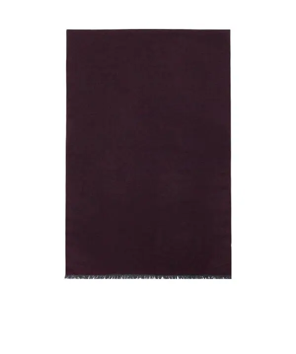 FERRAGAMO Logo Tassel Scarf - Black