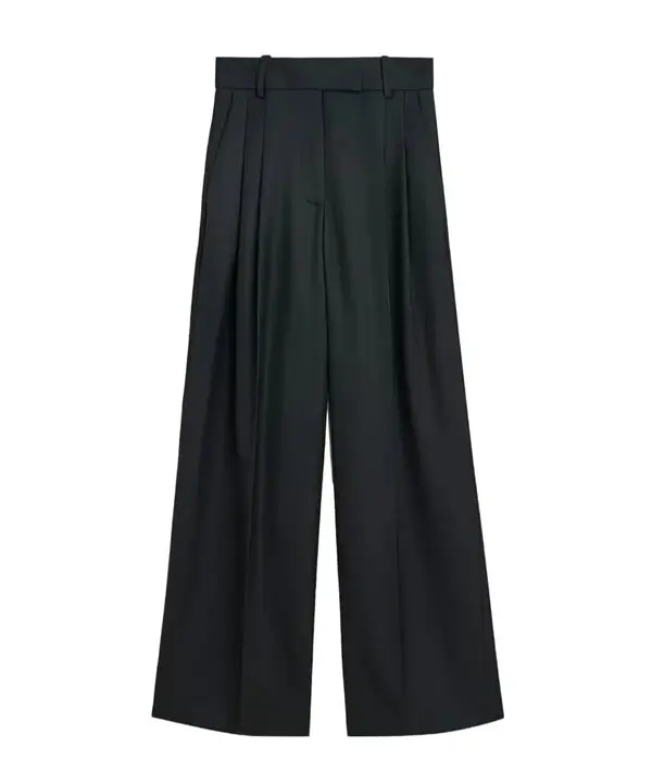 BY MALENE BIRGER Cymbaria Pleated Trousers - Black