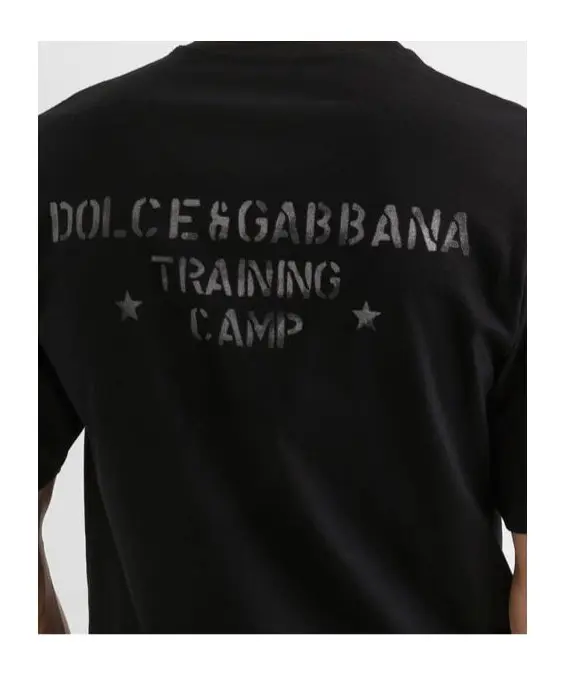 Dolce & Gabbana Dolce Gabbana Printed Crewneck T-shirt