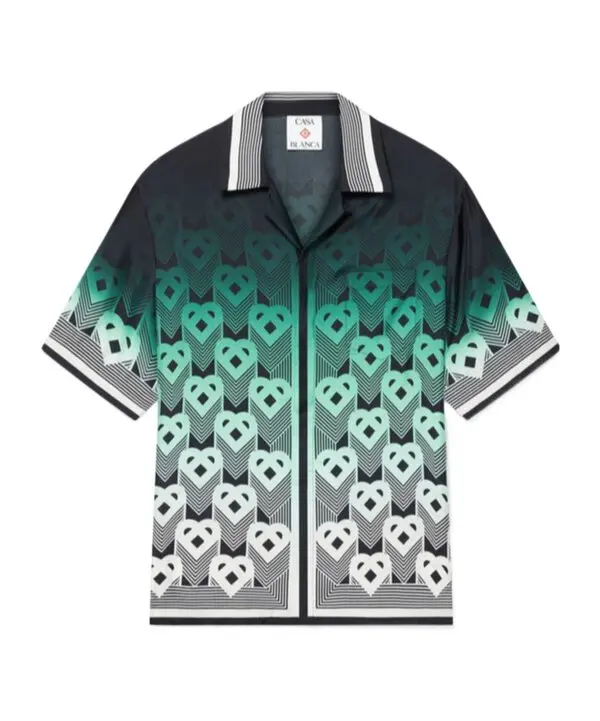 Casablanca Short-sleeved Shirt - Vert