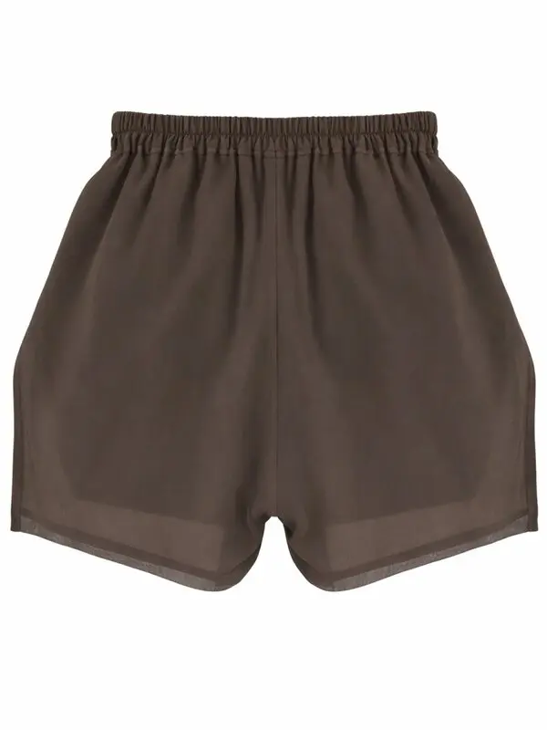 Rick Owens Drawstring Shorts - Brown