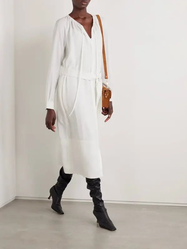 Proenza Schouler Belted Shirt Dress