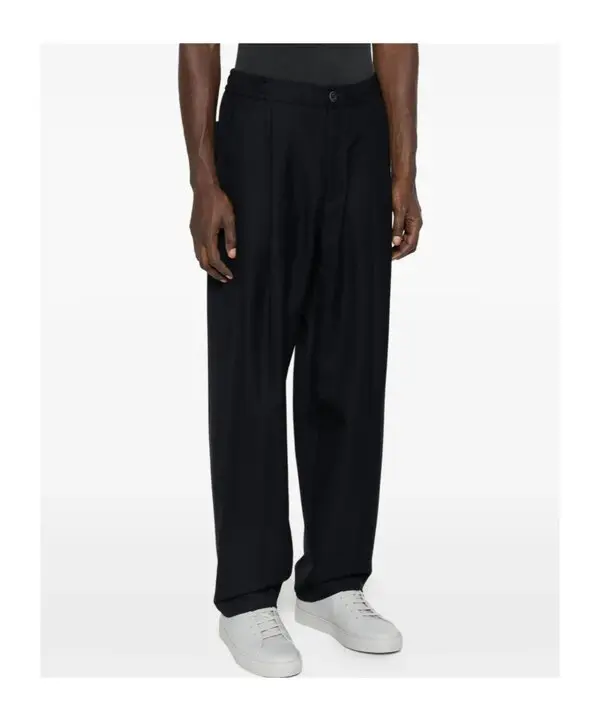 Herno Elasticated Waist Trousers - Blue