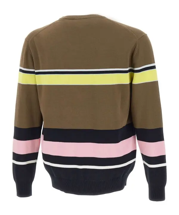 Iceberg Striped Crew Neck Jumper - Multicolor