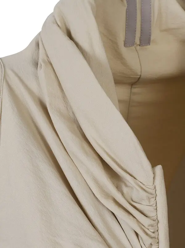 Rick Owens Sleeveless Gathered Top - Beige