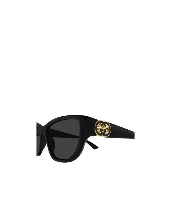 Gucci Cat Eye Frame Sunglasses - Black