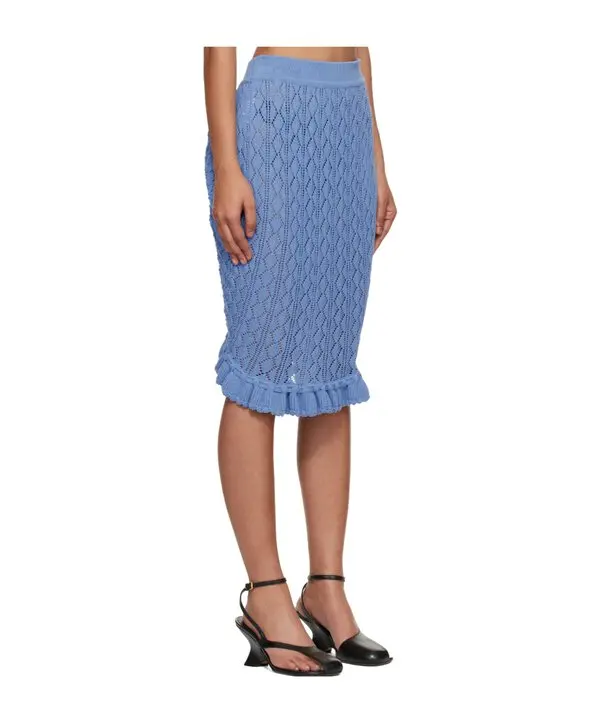 VIVIENNE WESTWOOD Ella Cutout Skirt - French Blue