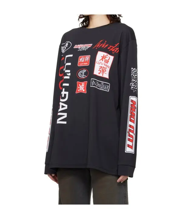 LU'U DAN Oversized Long-sleeved T-shirt