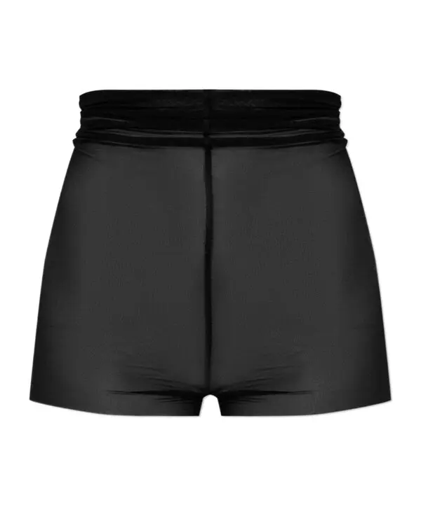 Rick Owens High Waisted Stretch Shorts