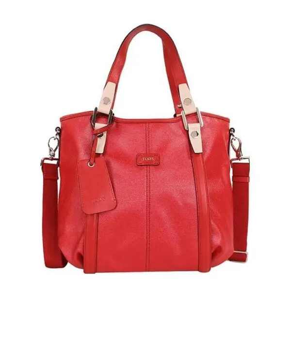TOD'S Double Handle And Shoulder Bag