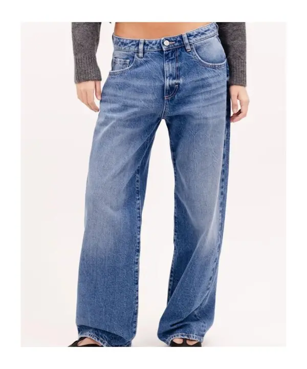ICON DENIM LOS ANGELES Wide Leg Jeans - Eclipse