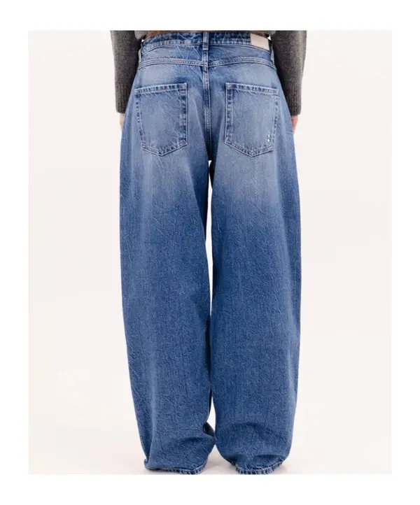 ICON DENIM LOS ANGELES Wide Leg Jeans - Eclipse