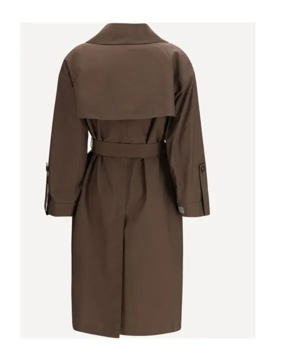 Max Mara Amour Belted Coat - Chocolate-colored