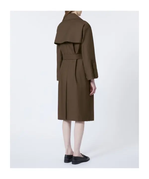Max Mara Amour Belted Coat - Chocolate-colored