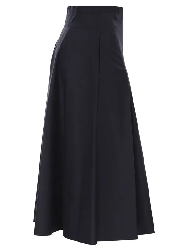 Max Mara Pleated Midi Skirt