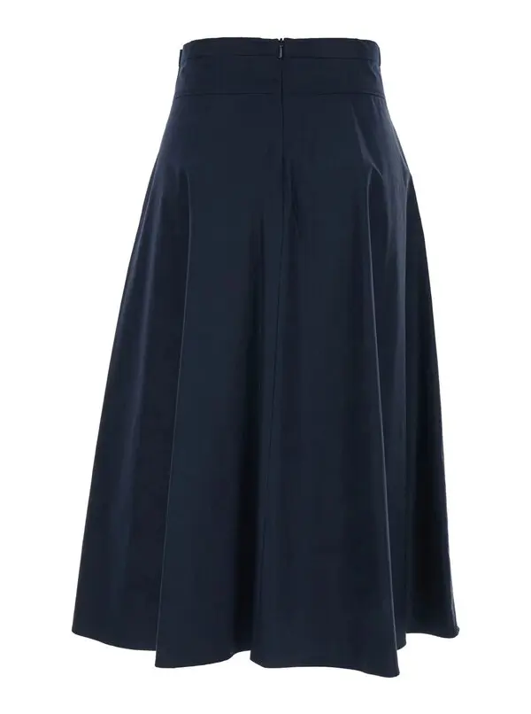 Max Mara Pleated Midi Skirt