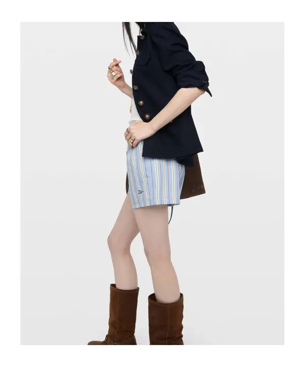 Zadig&Voltaire Striped Cotton Boxer Shorts
