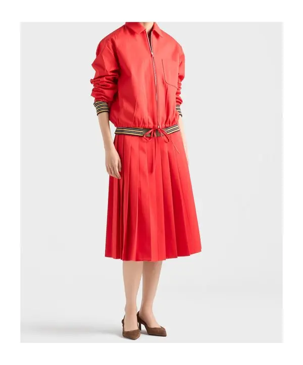 Prada Gabardine Blouson Jacket