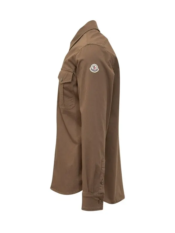 Moncler Long Sleeve Zip-up Jacket With Button Details
