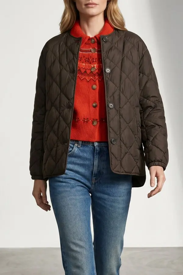 Max Mara Quilted Coat