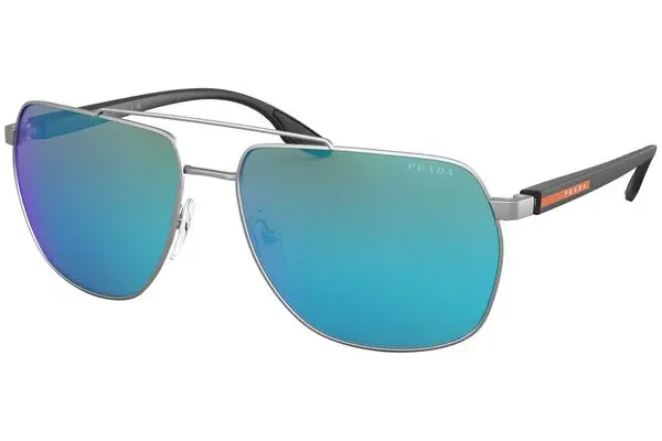 Prada Logo Aviator Sunglasses