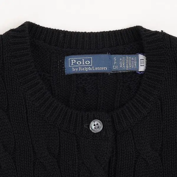 Polo Ralph Lauren Logo Embroidered Cable-knit Cardigan - 016
